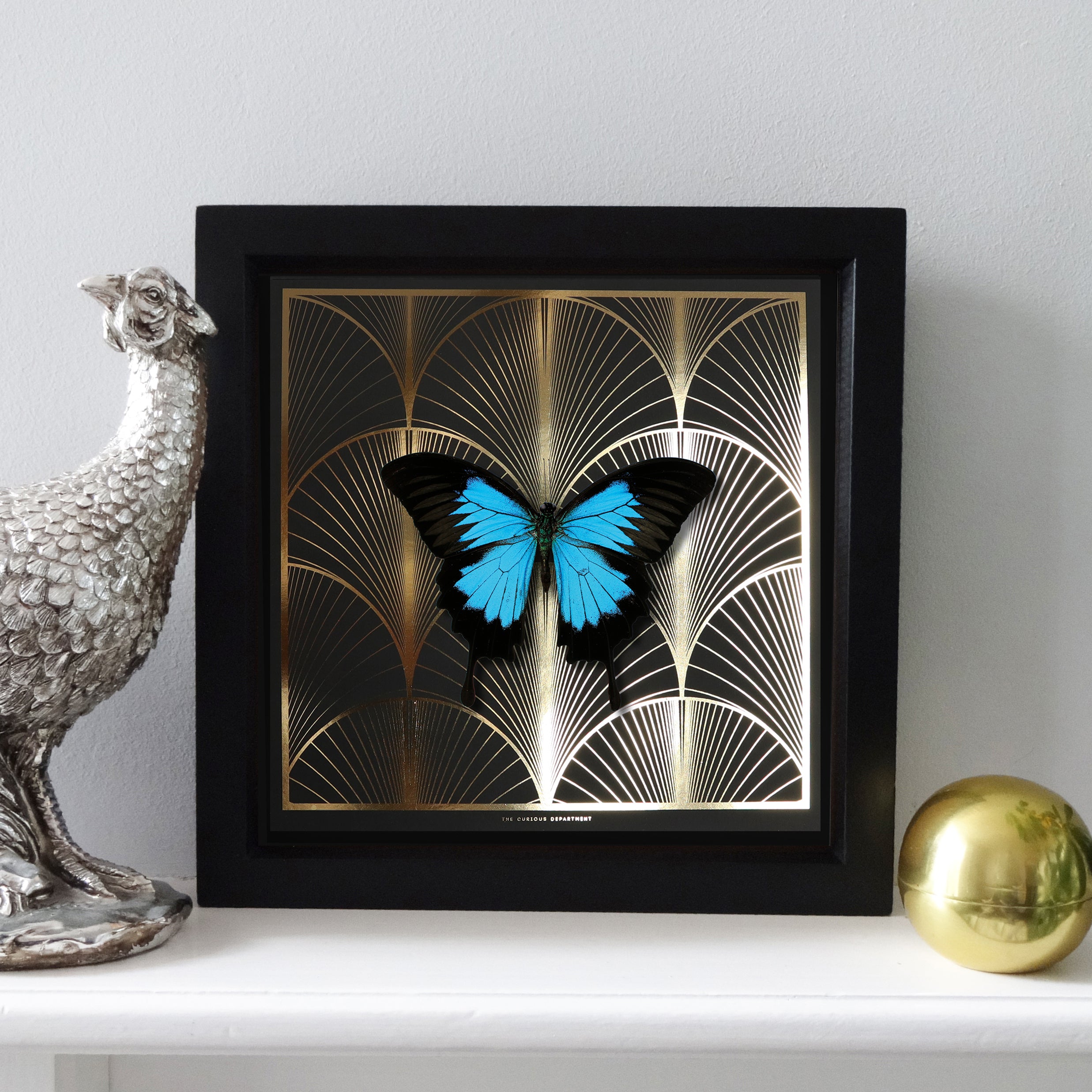 DECO FAN Ulysses: gold/ black – The Curious Department